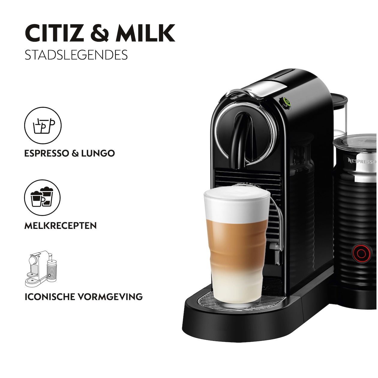 Magimix Nespresso CitiZ & Milk 11317NL Nespresso Zwart » EConsument.nl