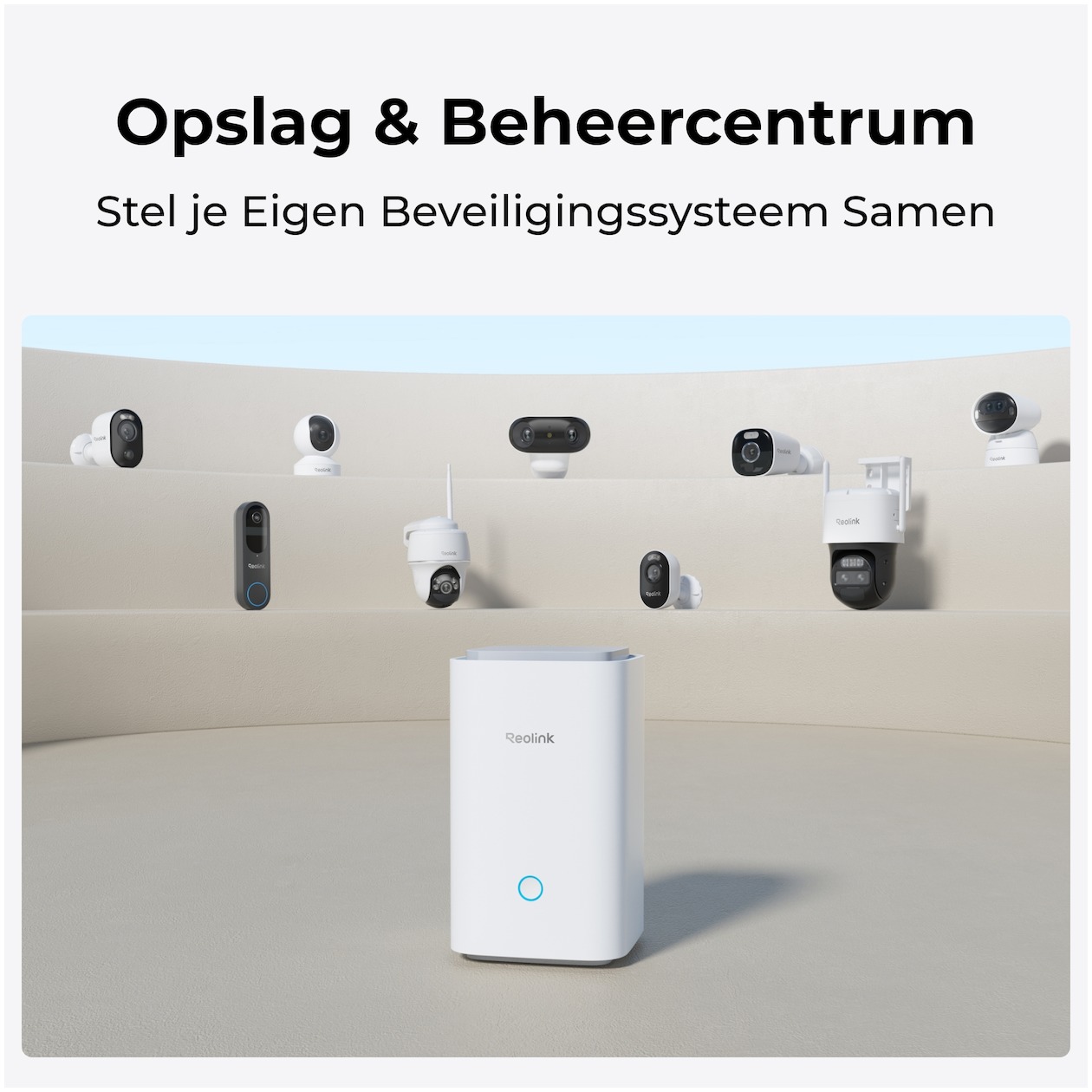 Reolink Hub 1 Security Center, tot 16 MP, 128 GB microSD-kaart ...